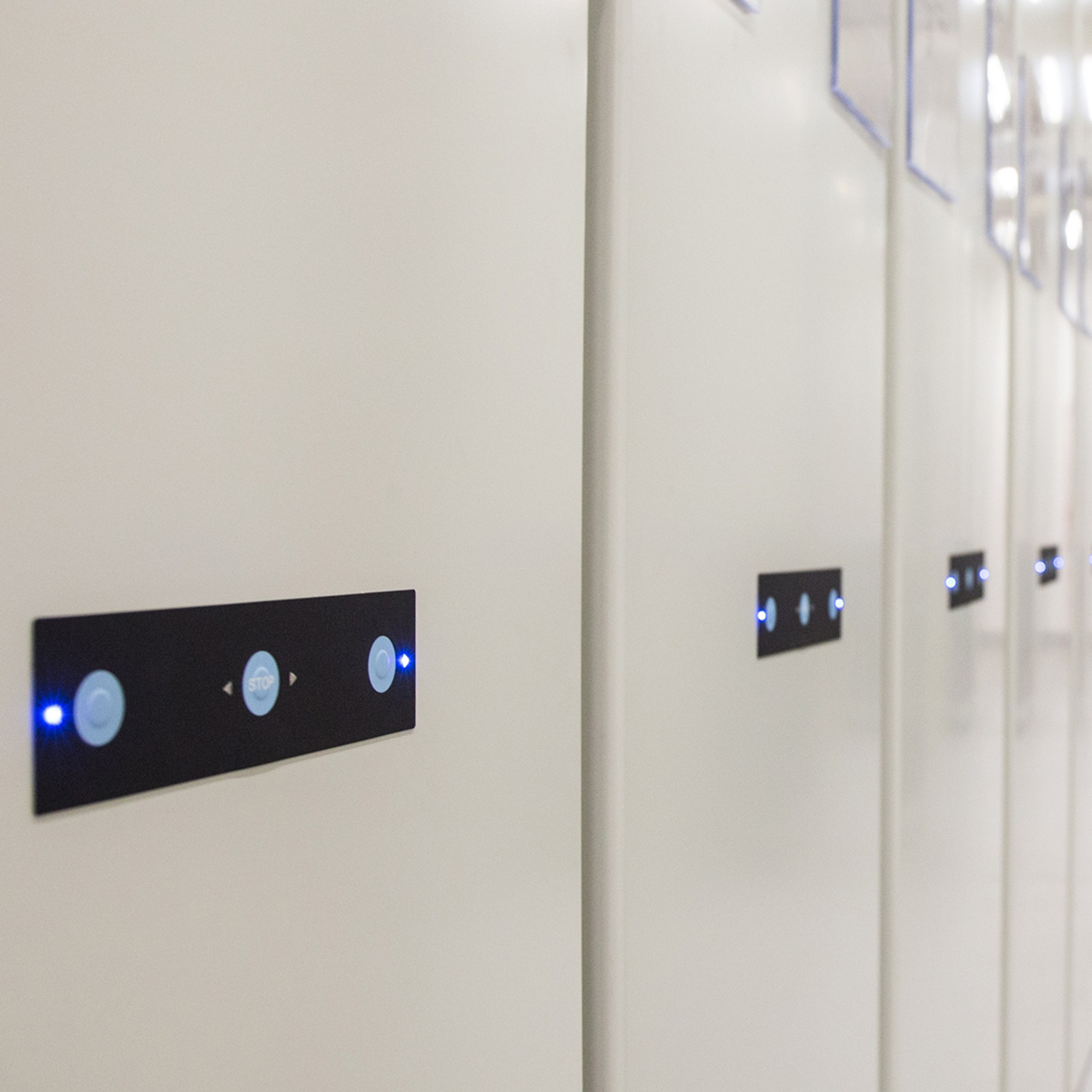 Powertrak Electronic Mobile Shelving - Rackline