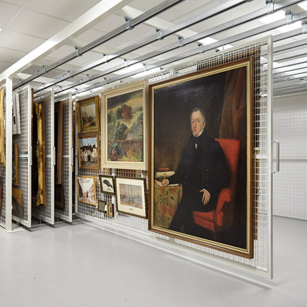 Bespoke artwork storage systems with Rackline