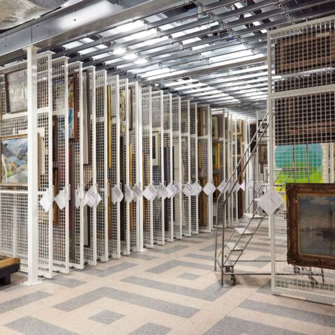 Toast Rack Vertical Art Storage - Rackline